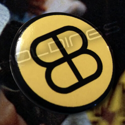 Buckaroo Banzai BLUE BLAZE IRREGULARS button 1.25" badge BBI Team ...