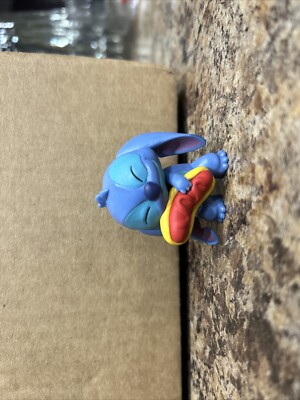 Disney Stitch Collectible Mini Figures, Feed Me Stitch Series 1 Hotdog ...