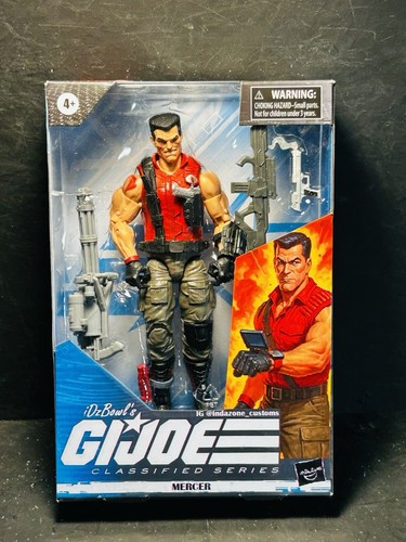 GI Joe Classified Custom Inspired Mercer | eBay