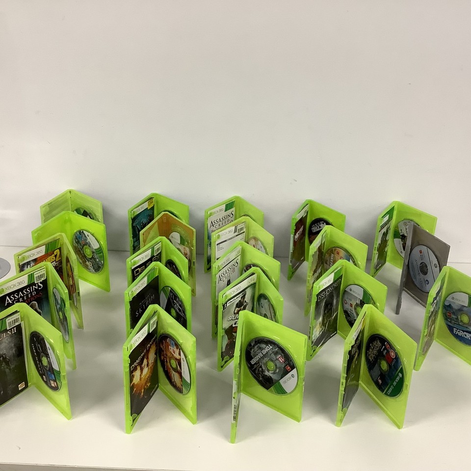 Assorted Lot of 22x XBOX 360 Video Games in Case (148) #304 | eBay ...