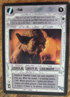 Star Wars CCG Dagobah Limited Black Border Yoda | eBay