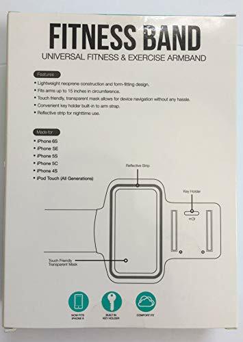 Gems Universal Fitness Band Universal Fit (Iphone 5S, 5C, 4S, 4, iPod ...