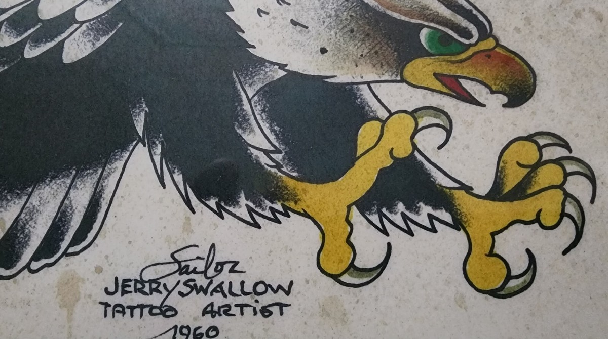 Sailor Jerry Boxing Eagle Tattoo