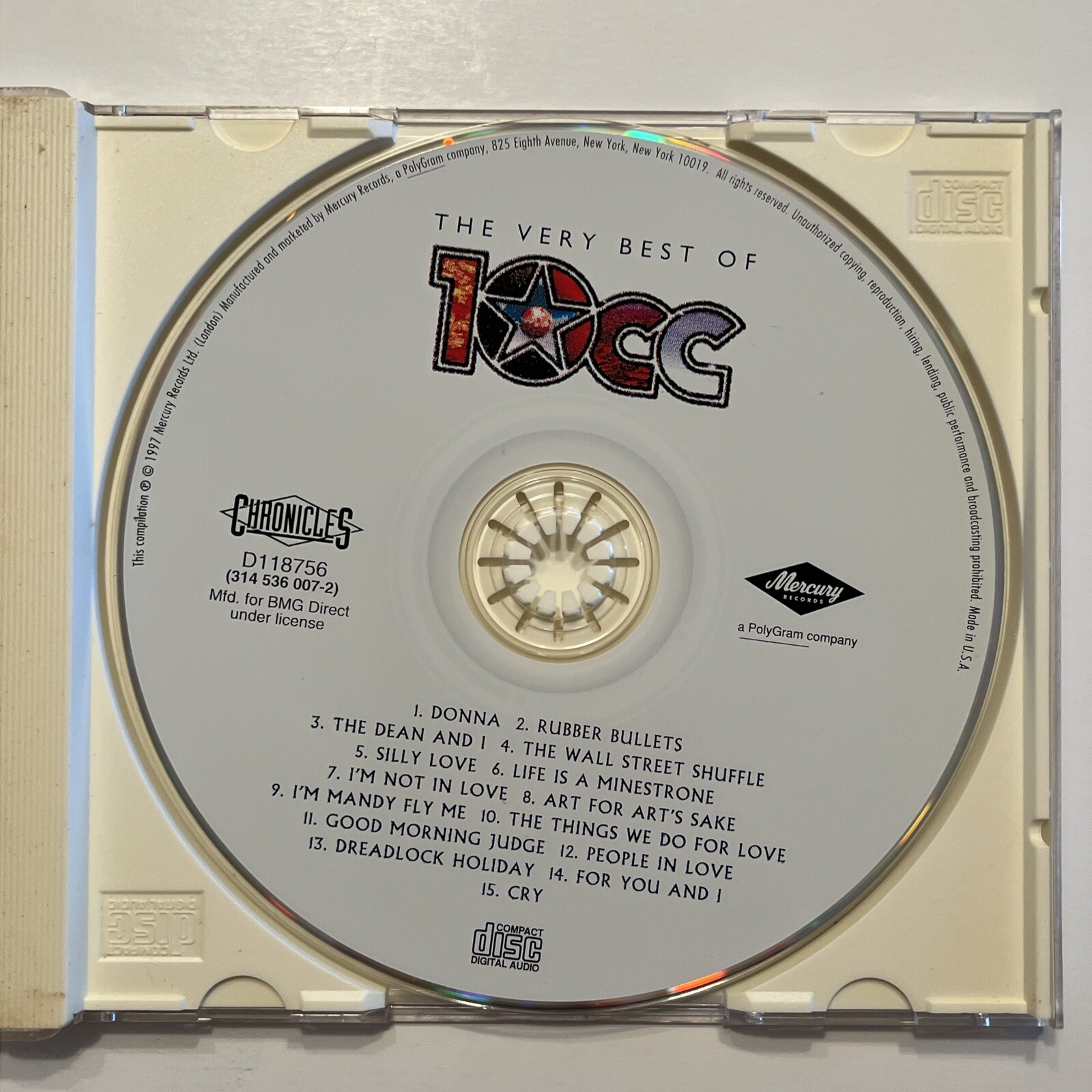 10cc - The Very Best of 10CC - 10cc CD 731453461222 | eBay