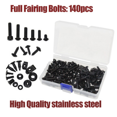 Stainless Steel Motorcycle Complete Fairing Bolts Kit Bodywork Screws ...