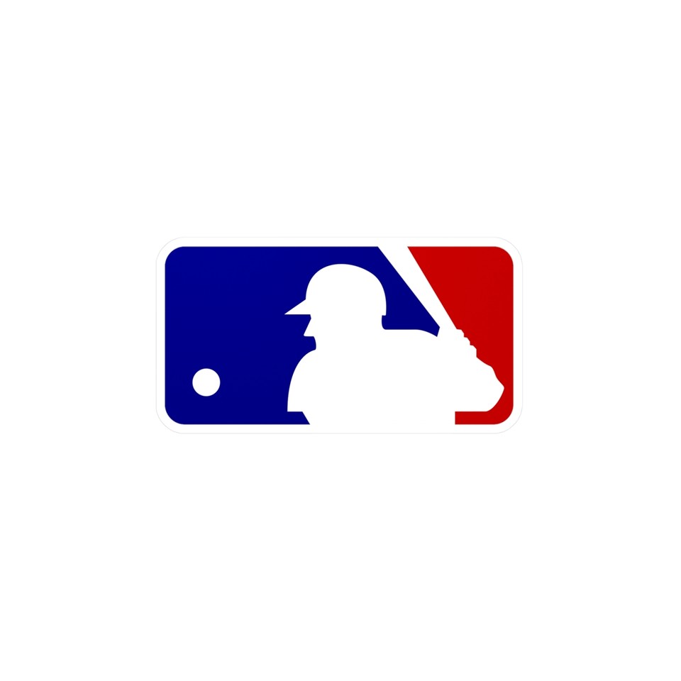 MLB Logo Kiss-Cut Vinyl Decals, Baseball Stickers, Sports Decals, Team ...