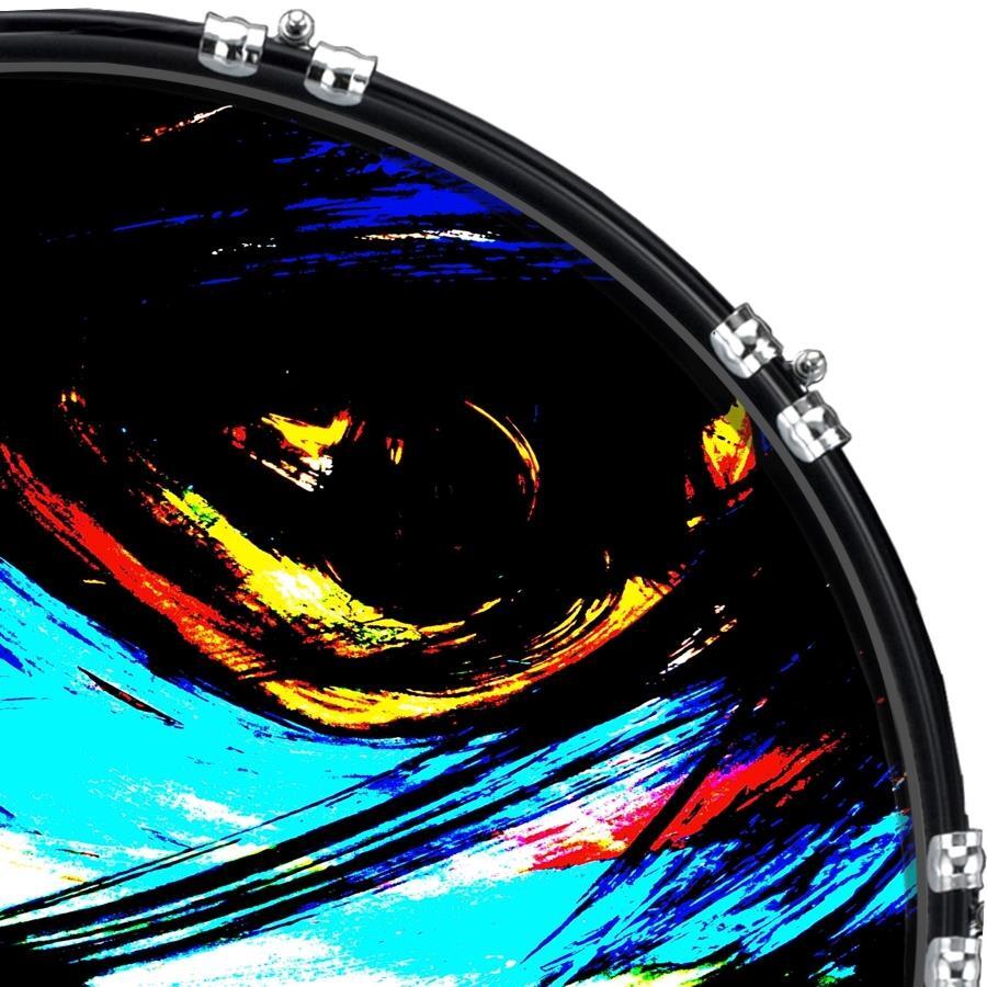 20" Custom Bass Kick Drum Front Head Skin Graphical Artistic 7 | eBay