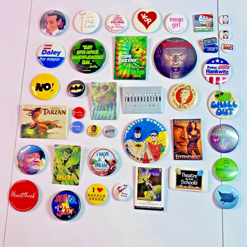 Vintage Batman and Robin Society Charter Member Button Pin Tarzan ...