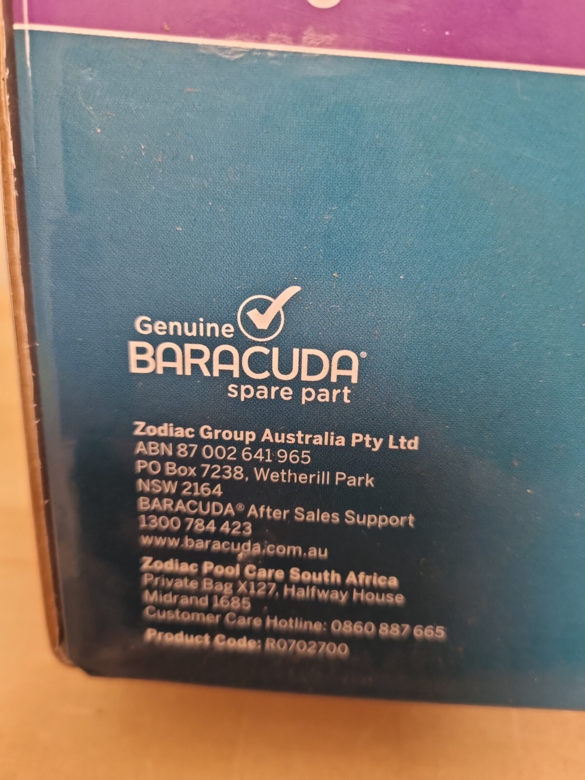 Zodiac Baracuda Manta Flexi Foot Suitable for Manta Disc Suction Pool ...