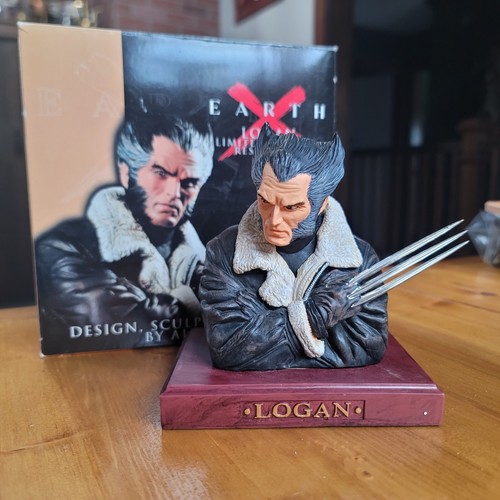Marvel Earth X Logan Wolverine Bust | eBay