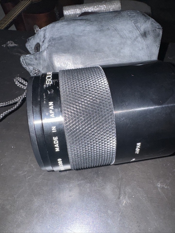 Soligor C/D Mirror Zoom Lens F:8 500mm - F:12 800mm | eBay