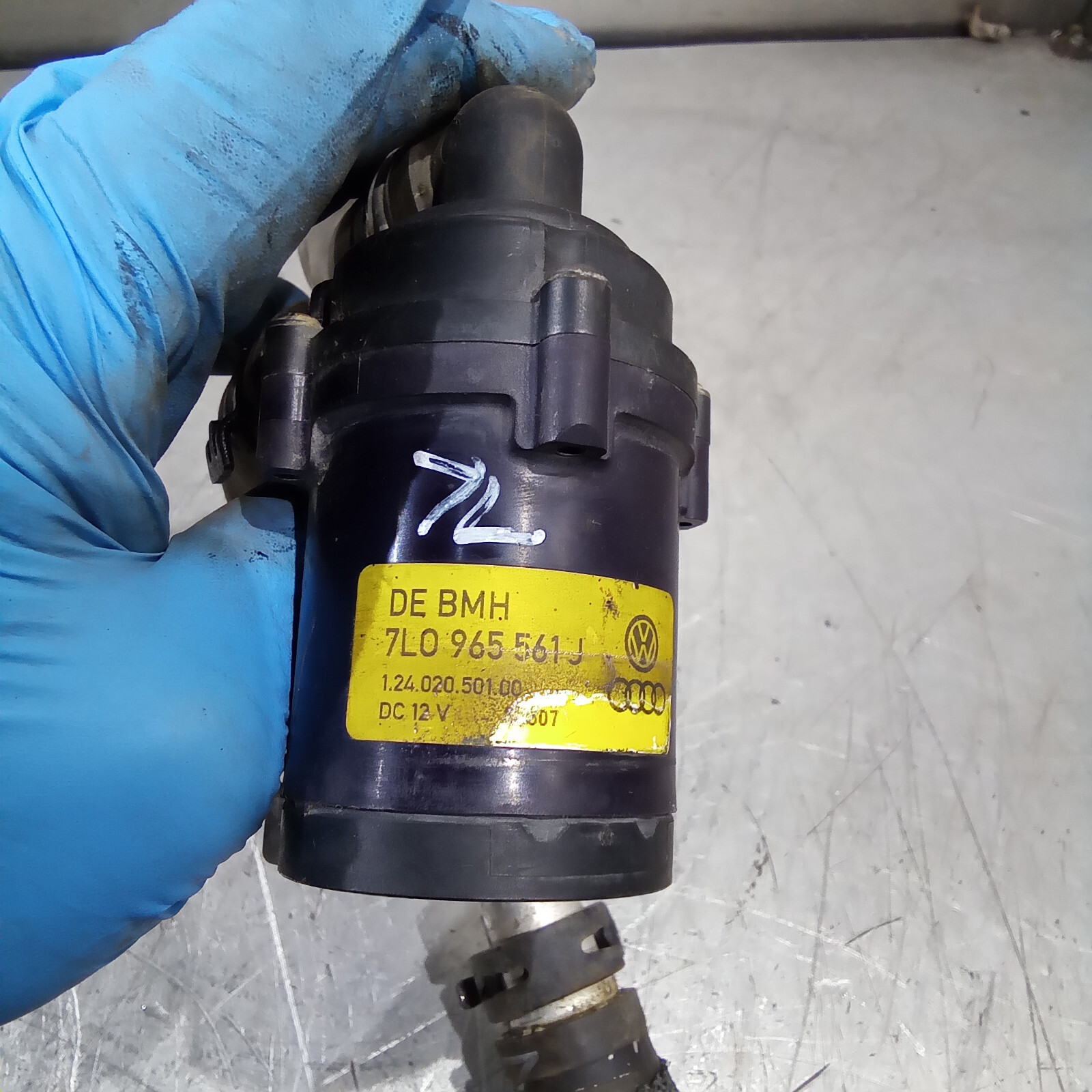 VW Touareg 7L 3.0V6 TDi 2003-2010 Auxiliary Water Coolant Pump ...