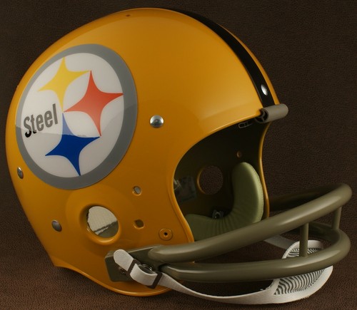 PITTSBURGH STEELERS 1962 NFL Authentic THROWBACK Football Helmet | eBay