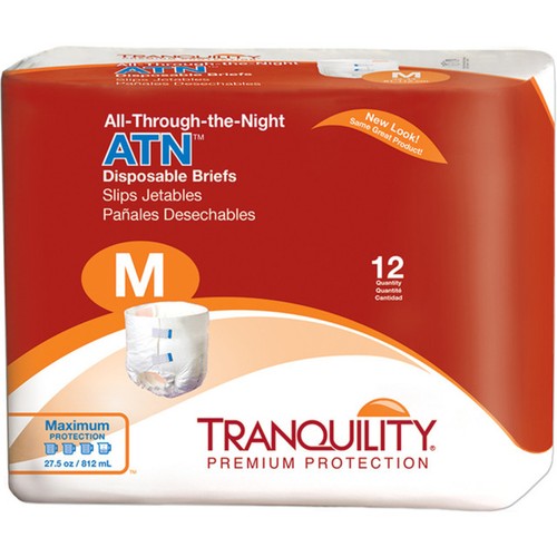 Tranquility ATN Incontinence Brief M Overnight 2185 Maximum 36 Ct ...