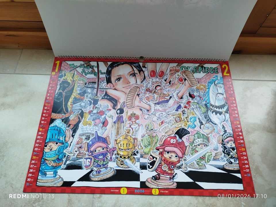 CALENDRIER ONE PIECE 2026 STAR COMICS EIICHIRO ODA | eBay