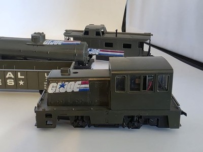 Vintage Tyco GI Joe HO Scale Military Special Forces 5 Pcs Train Set | eBay