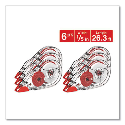 Universal Correction Tape With Two-way Dispenser Unv75606 for sale ...