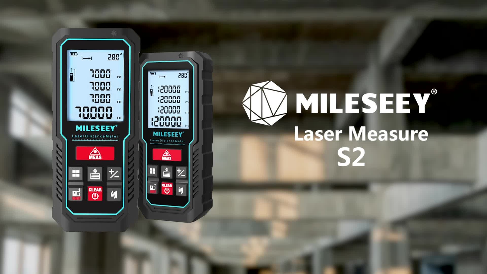 Mileseey 229Ft Laser Distance Measure Meter with Electronic Angle ...