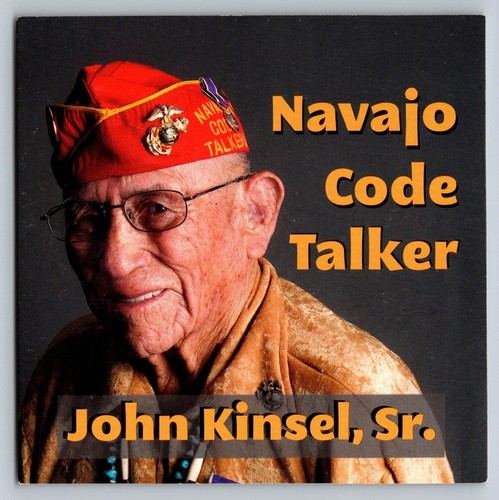 John Kinsel, Sr. Hand Signed Photo Card - WWII Navajo Code Talker | eBay