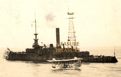 1923 USS IOWA NAVY SHIP ON DAY OF SINKING AS TARGET SHIP MILITARY PHOTO ...