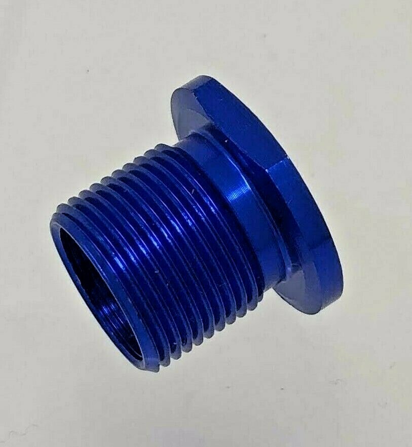 Muzzle Brake Adapter Covert 1/2x36 TPI Muzzle Thread to 5/8x24 TPI Blue ...