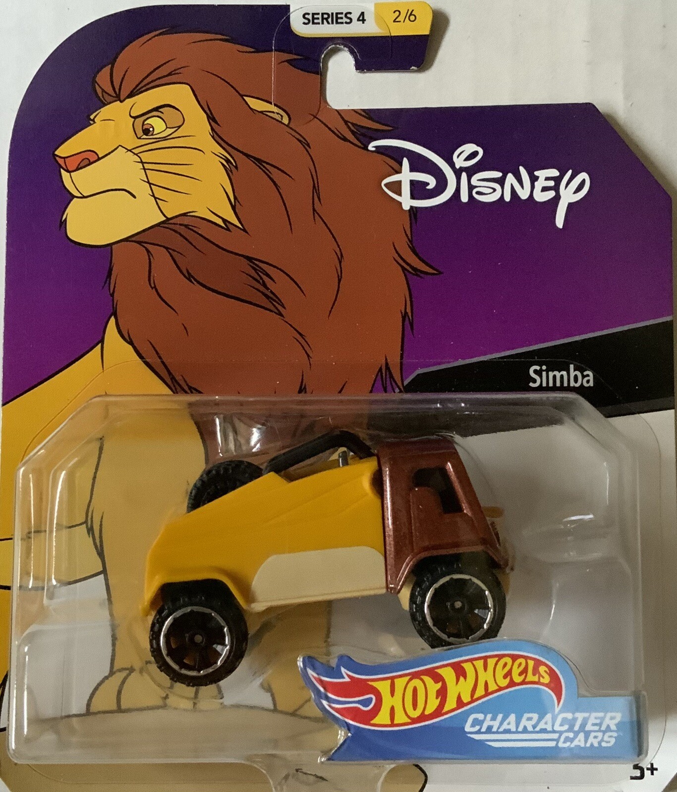 Hot Wheels Collector Disney Simba Character Vehicle | eBay