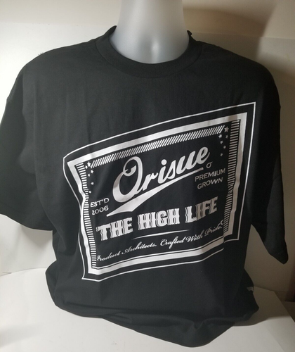 Orisue Premium Grown Graphic Tee Black X_Large Short Sleeve Unisex T ...
