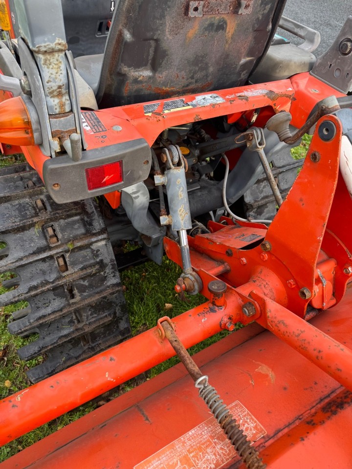 Kubota Compact tractor GB14, Diesel, Half Track, rotovator, 4WD | eBay UK
