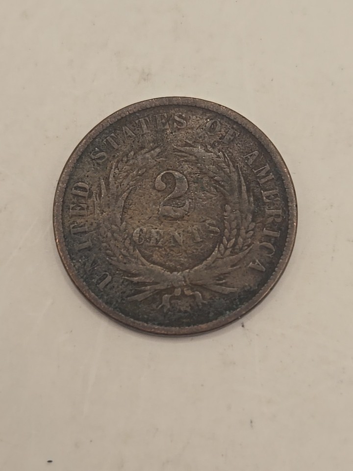 1868 Two Cent Piece 2C United States Coin | eBay