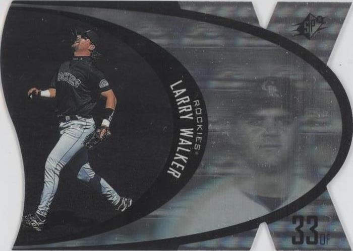 1997 SPx - Larry Walker #SPX25 Steel for sale online | eBay