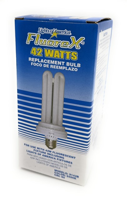 Lights Of America 9142B 4-Tube CFL Bulb - White for sale online | eBay