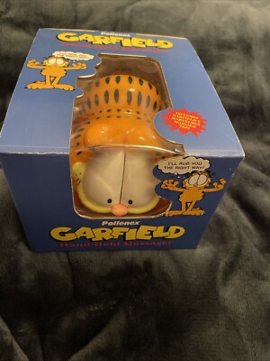 Vintage Garfield Body Massager Battery Operated Original Box Unopened ...