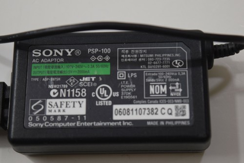 OEM Sony PSP-100 Charger 5V AC Adapter For Sony PSP 1001 2001 3001 | eBay