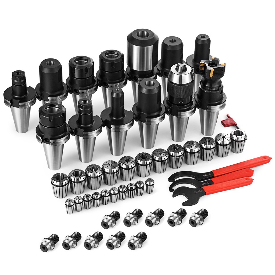 CAT 40 Tooling Kit for Haas Fadal CNC Mill-ER Chuck Collet Holder ER32 ...