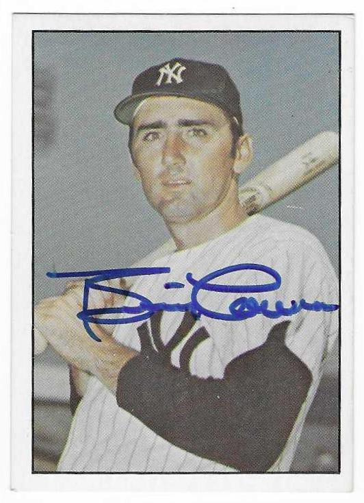 BILLY COWAN 1978 TCMA AUTOGRAPHED SIGNED # 282 NEW YORK YANKEES | eBay