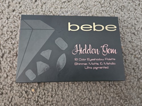 Bebe Hidden Gem Make Up Set, 18 Color Eye Shadow Palette, Ultra ...