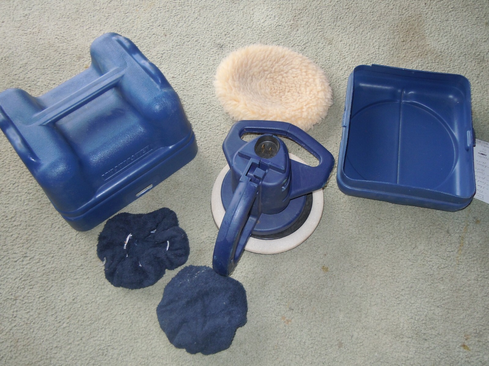 WAXMASTER 10" RANDOM ORBITAL BUFFER-CAR/AUTO/RV/BOAT DETAILER/POLISHER ...