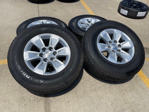 17" Chevy Silverado OEM wheels rims tires 5908 GMC Sierra Yukon | eBay