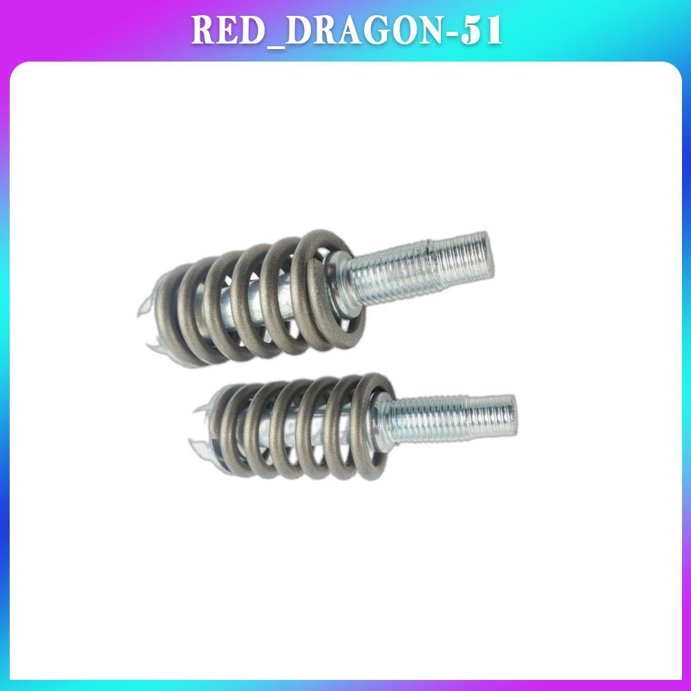 Set of 2 Car Bolts Springs Downpipe Midpipe Kit Fit Mitsubishi Lancer ...