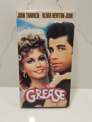 Grease VHS VCR Tape, 1998, Olivia Newton-John, John Travolta ...