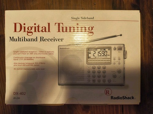 Radio Shack Digital Tuning Receiver | eBay