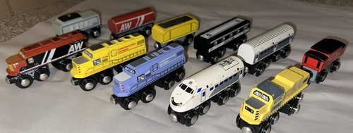 Circo LOT Engine Vehicles Wooden Magnetic Train Cars | eBay