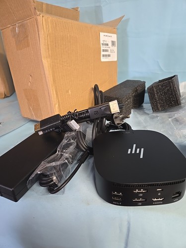 BRAND NEW HP USB-C G5 Docking Station HDMI, DisplayPort 120w Power ...