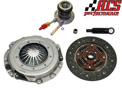 ACS Clutch Kit+Slave Cyl 96-01 Chevy S-10 GMC Sonoma 96-99 Hombre 2.2L ...