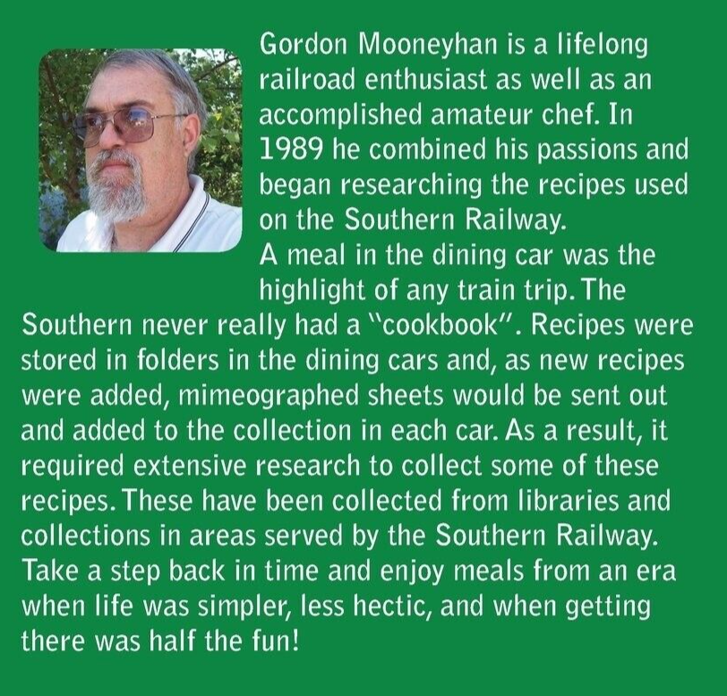 SOUTHERN RAILWAY Dining Car Cookbook - (BRAND NEW BOOK) | eBay