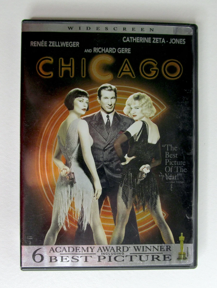 Chicago Gere Widescreen Dvd