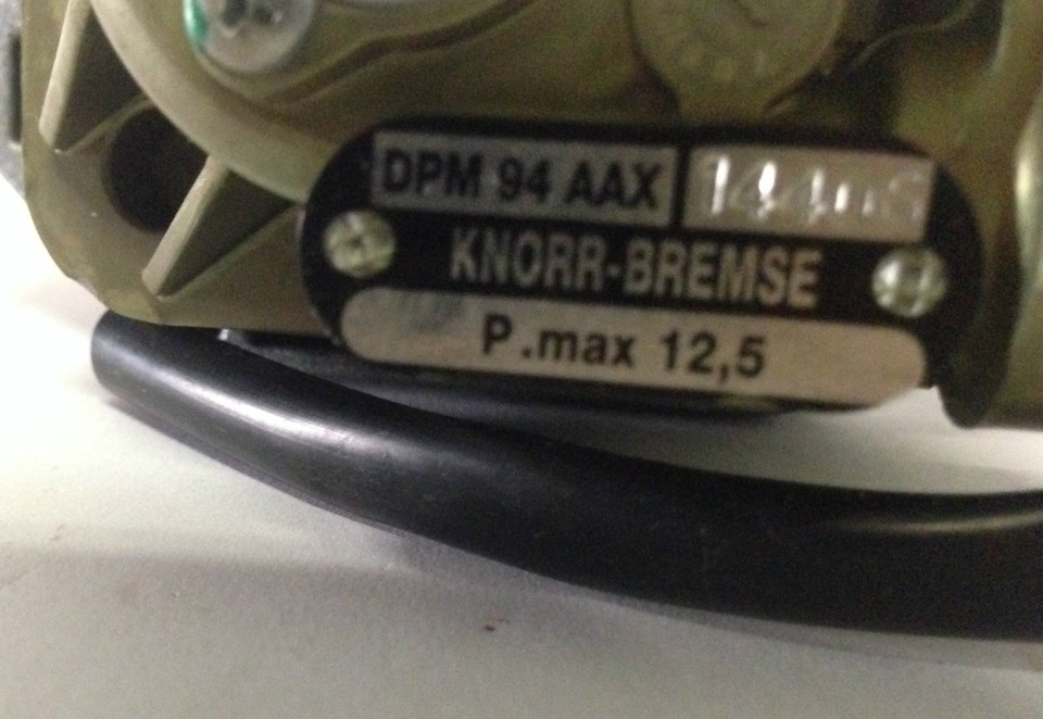 ADL Dennis Enviro 200 Handbrake Valve Genuine Knorr Bremse DPM94AAX | eBay