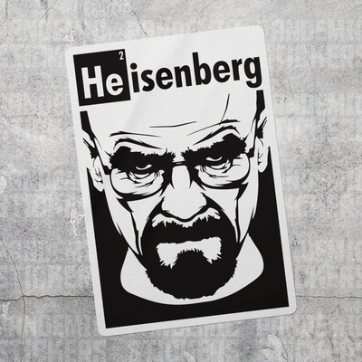 Heisenberg Breaking Bad Sticker