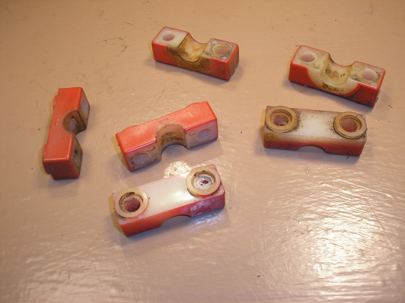 Wheel Horse 211-5 Tractor Mower Foot Pedal Pivot Blocks | eBay