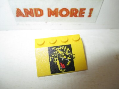 Lego - 1x Slope Pente 3x4 4x3 Roaring Cheetah Head Pattern 3297px5 | eBay